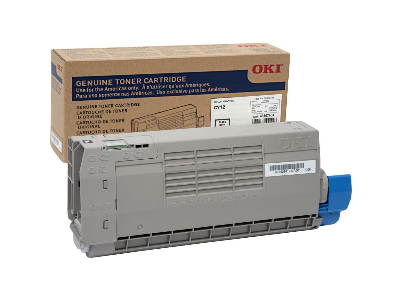 Oki Original Toner Cartridge - Black - LED - 11000 Pages - 1 Each ...