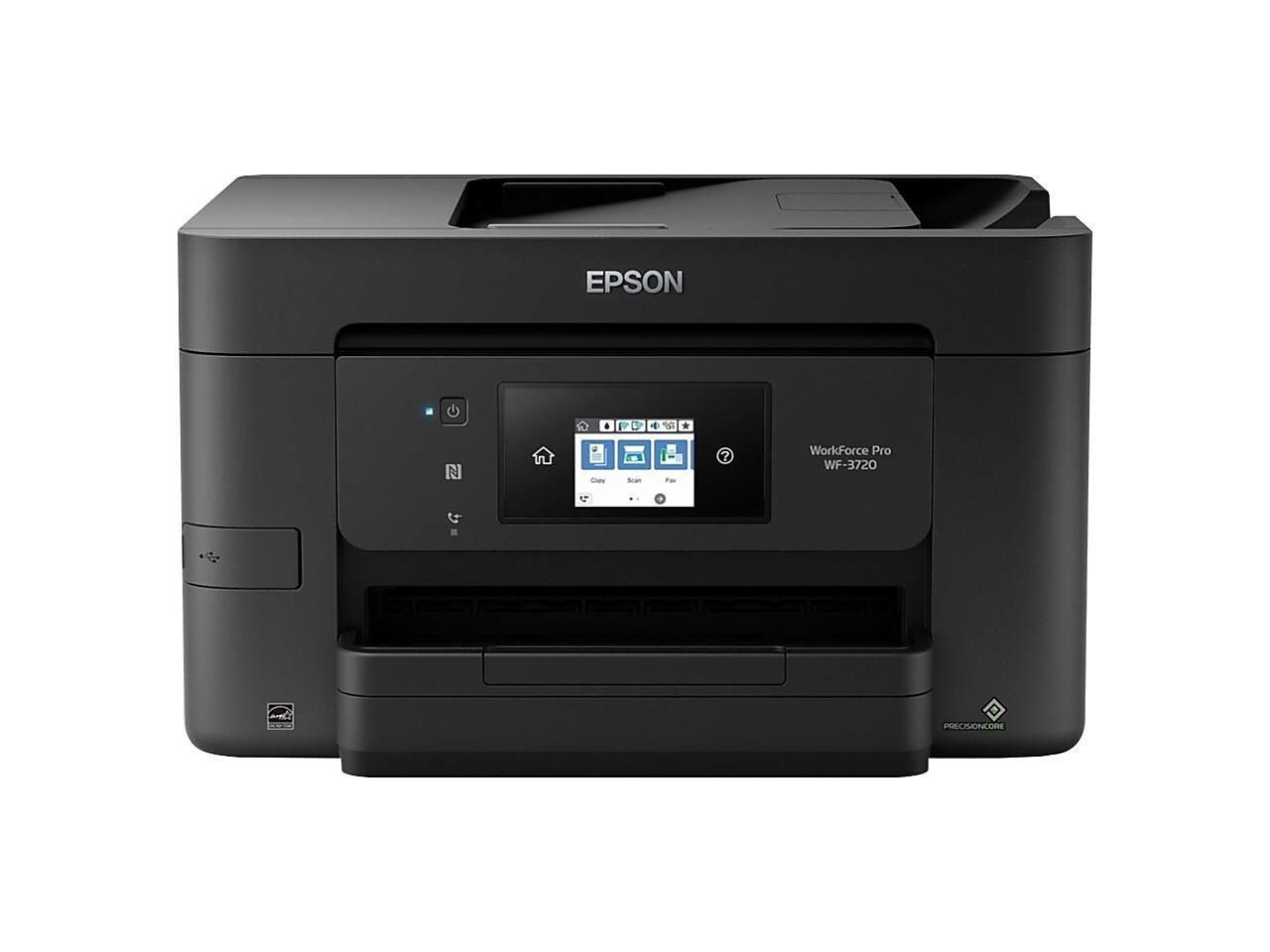 Epson WorkForce Pro WF-3720 Wireless All-In-One Color Inkjet Printer - Newegg.com