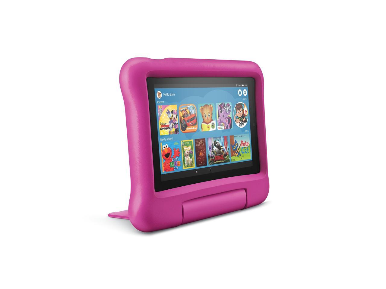 Amazon - Fire 7 Kids Edition 2019 release - 7" - Tablet - 16GB - Pink ...