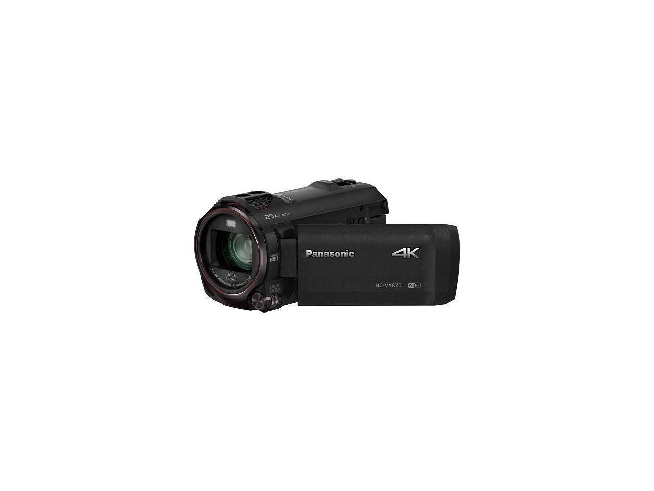 Panasonic HC-VX870 4K Ultra HD Camcorder #HC-VX870K - Newegg.com