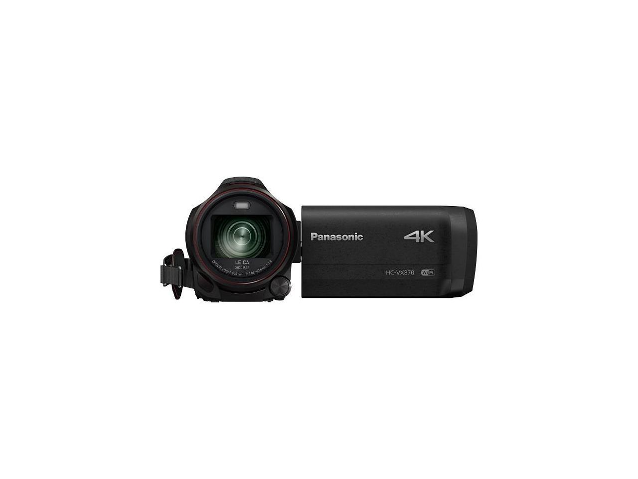 Panasonic HC-VX870 4K Ultra HD Camcorder #HC-VX870K - Newegg.com