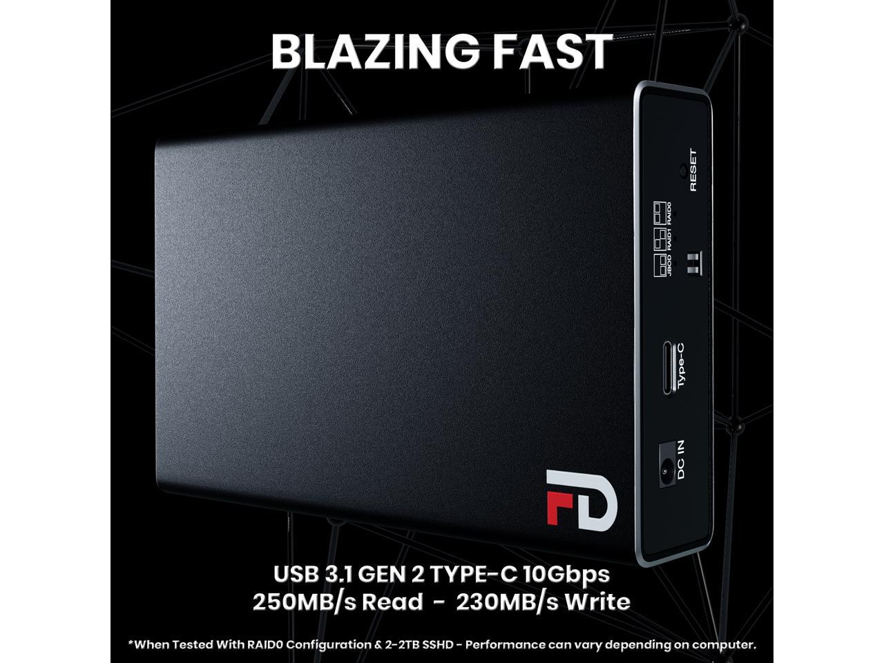 Fantom Drives Duo Mobile 2 Bay Raid - Newegg.com