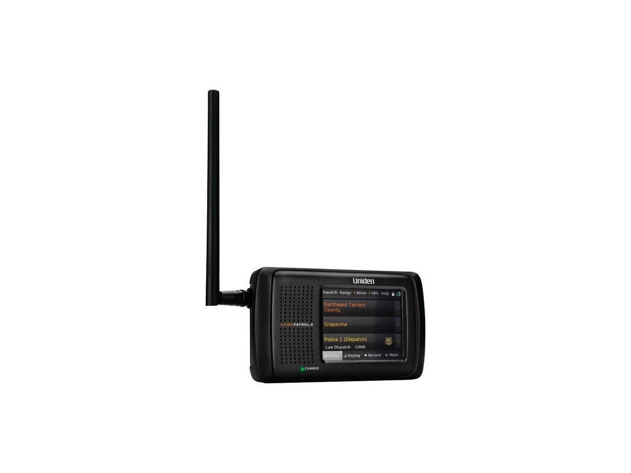 Uniden Homepatrol-2 Color Touchscreen Scanner w/ 4 GB MicroSD Card ...