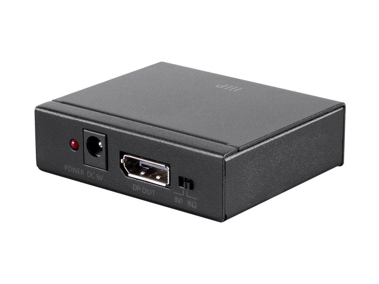 Monoprice 2x1 DisplayPort Switch, 4K@60Hz, 21.6Gbps - Newegg.com