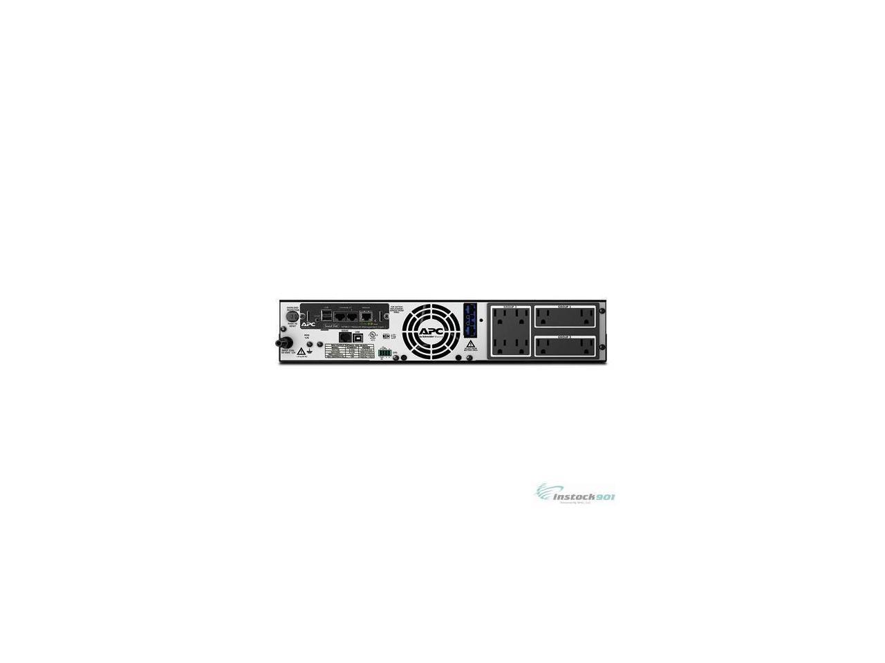 Refurbished: APC SMX1500RM2UNC Smart-UPS 1500VA 1.2kW Rack/Tower Power ...