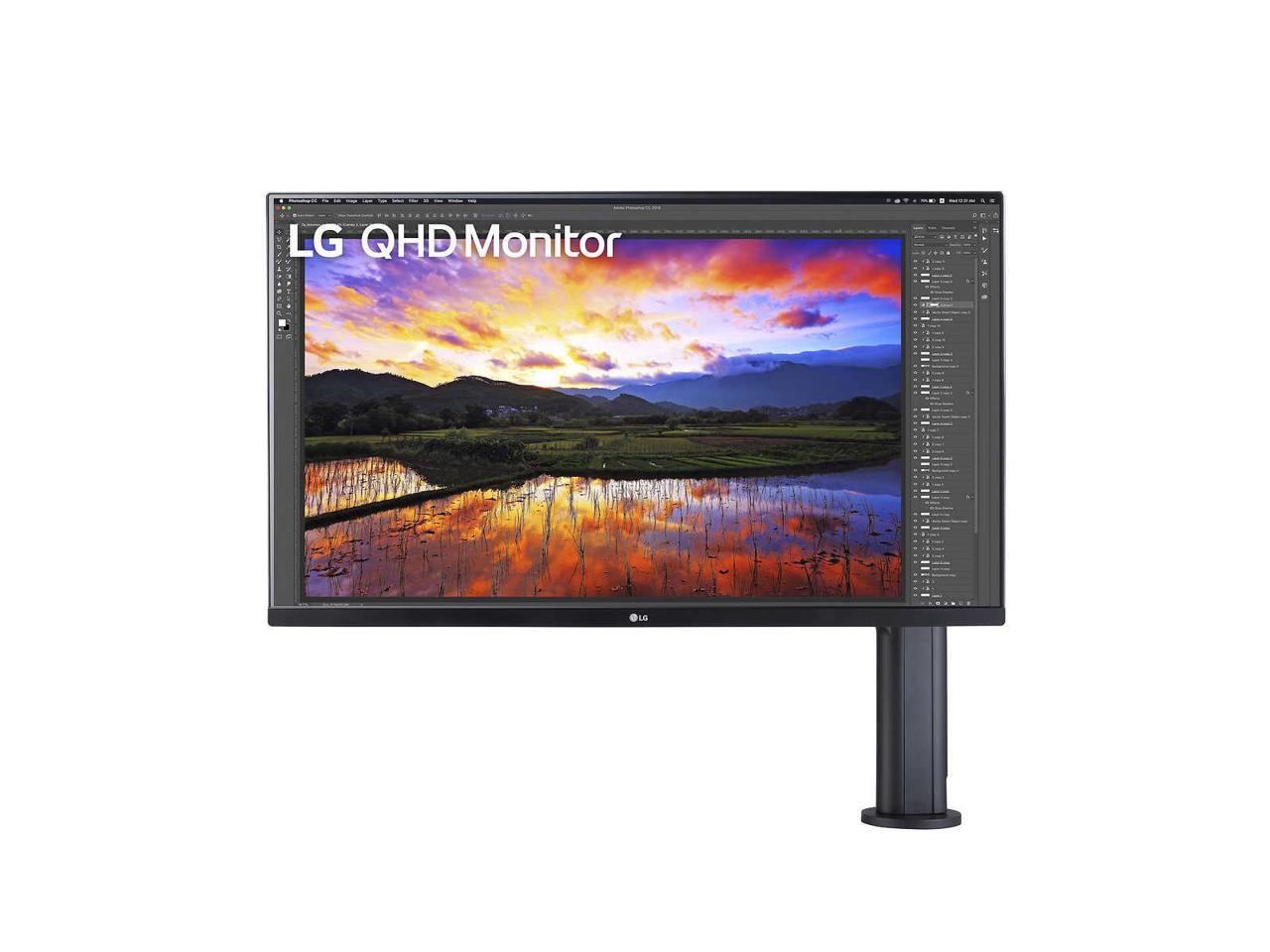 LG 32" Class QHD IPS Monitor with ErgoStand 32QP880-B.AUS - Newegg.com