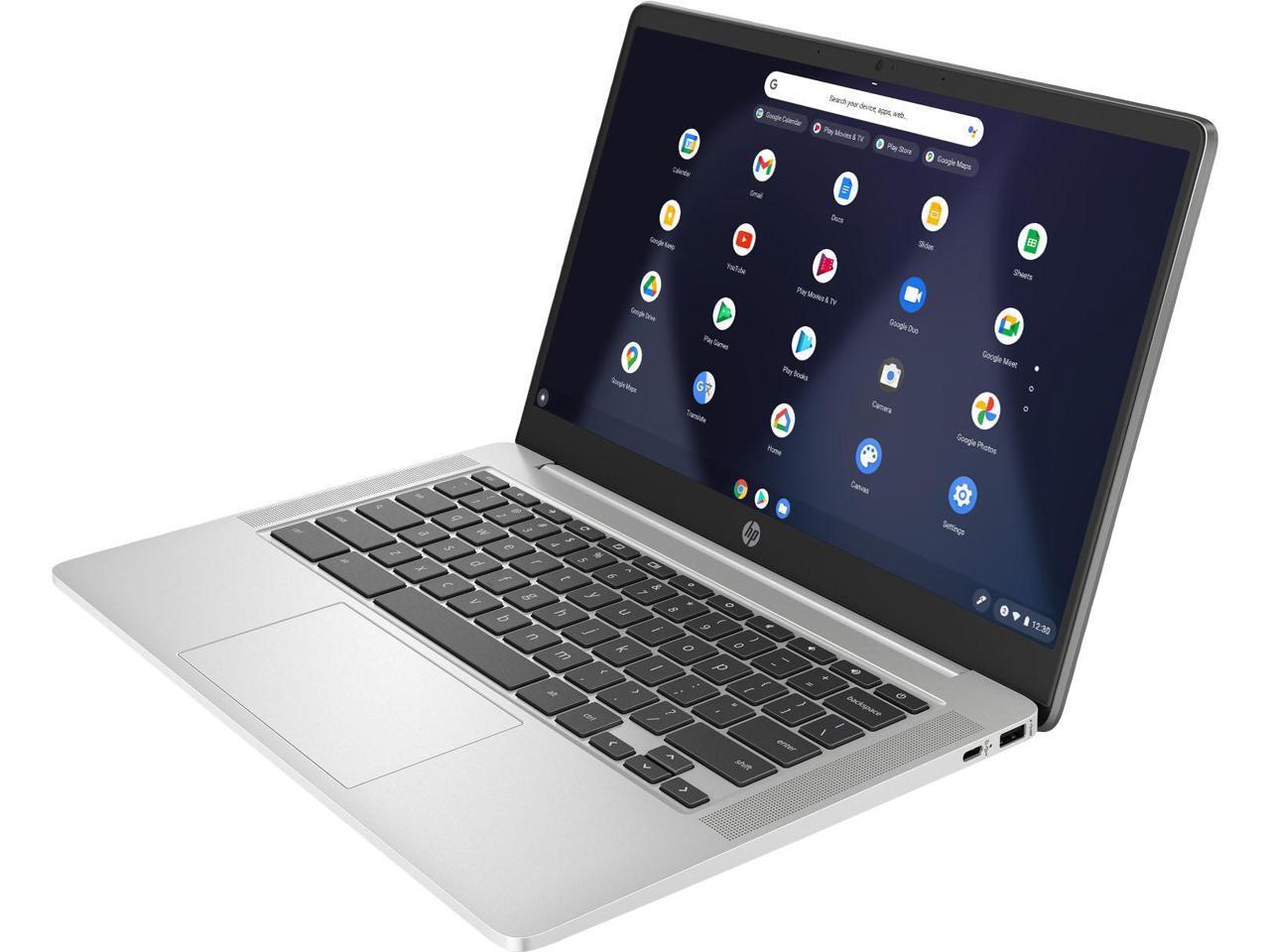 HP - 14" Chromebook - AMD 3015Ce - 4GB Memory - 64GB eMMC - Mineral ...