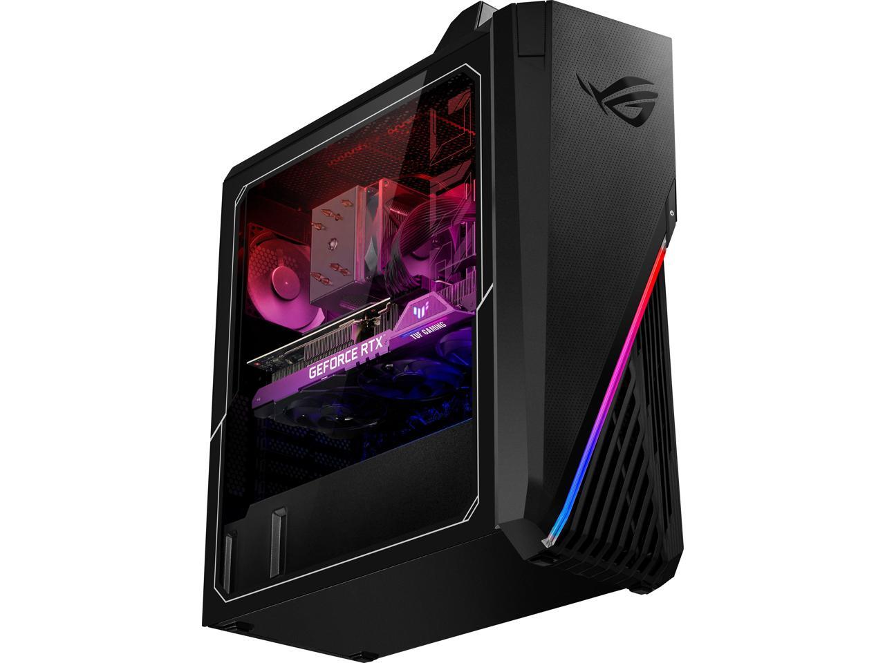 ASUS - ROG Gaming Desktop - Intel Core i7-12700F - 16GB Memory - NVIDIA ...