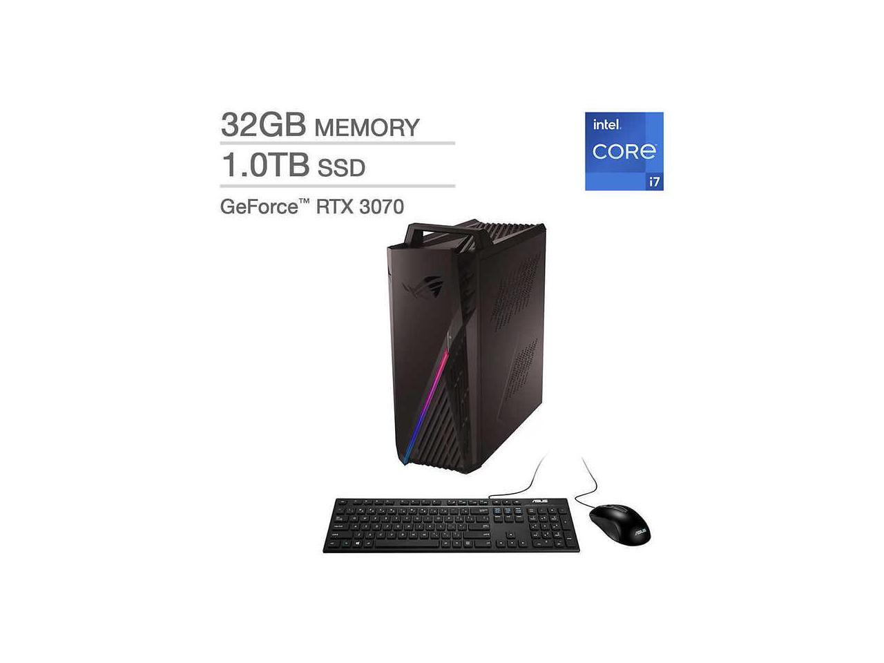 ASUS ROG Gaming Desktop - Intel Core i7-12700 - GeForce RTX 3070 ...