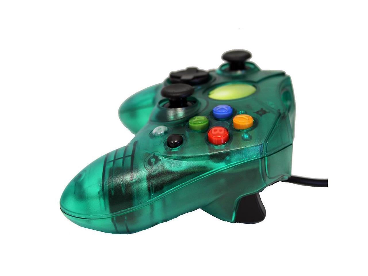 Replacement Controller for XBox Original - Green Transparent - by Mars ...