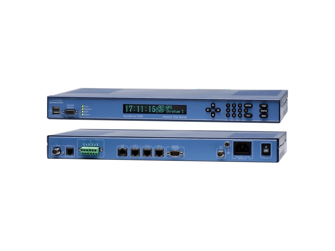 Microsemi SyncServer S300 Rack-mountable Network Time Server 1520R-S300 ...