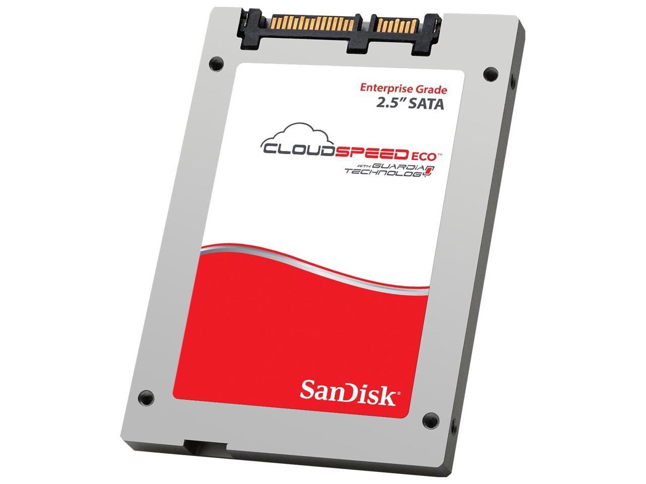 SanDisk CloudSpeed Eco Gen. II SDLF1DAR-480G-1HA1 2.5" 480GB SATA III Hyperscale Data Center ...