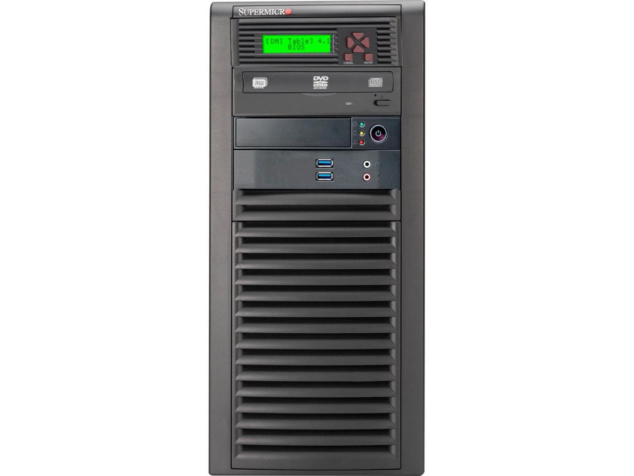 Supermicro SuperChassis CSE-732D3-903B 900W Mid-Tower Server Chassis ...