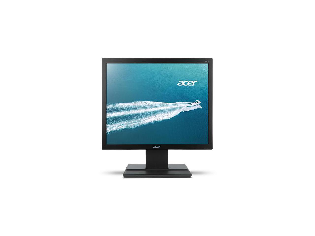 Acer V196L Bb 19" 1280 x 1024 SXGA Resolution 75Hz VGA 5:4 Aspect Ratio ...