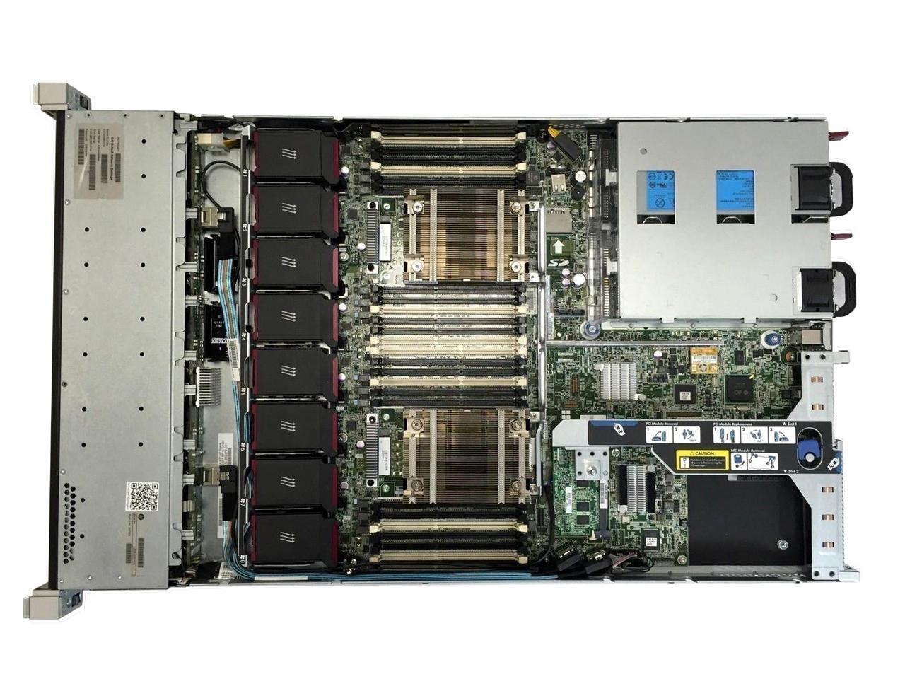 Refurbished: HP Proliant DL360p Gen8 4 x 3.5" HS E5-2660 Eight Core 2 ...