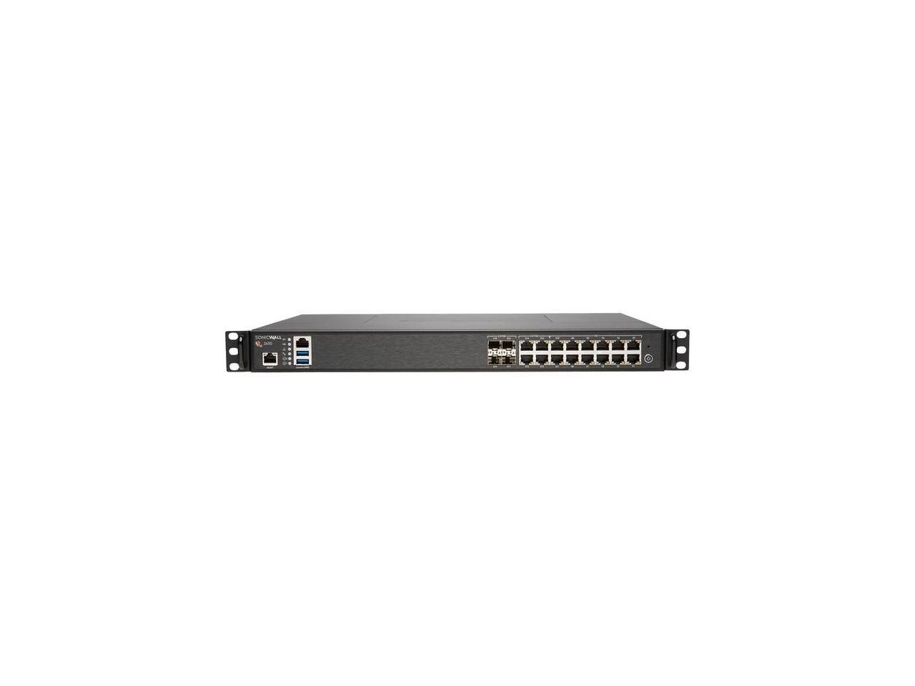 SONICWALL NSA 2650 TotalSecure Advanced (1-year) 01-SSC-1988 - Newegg.com