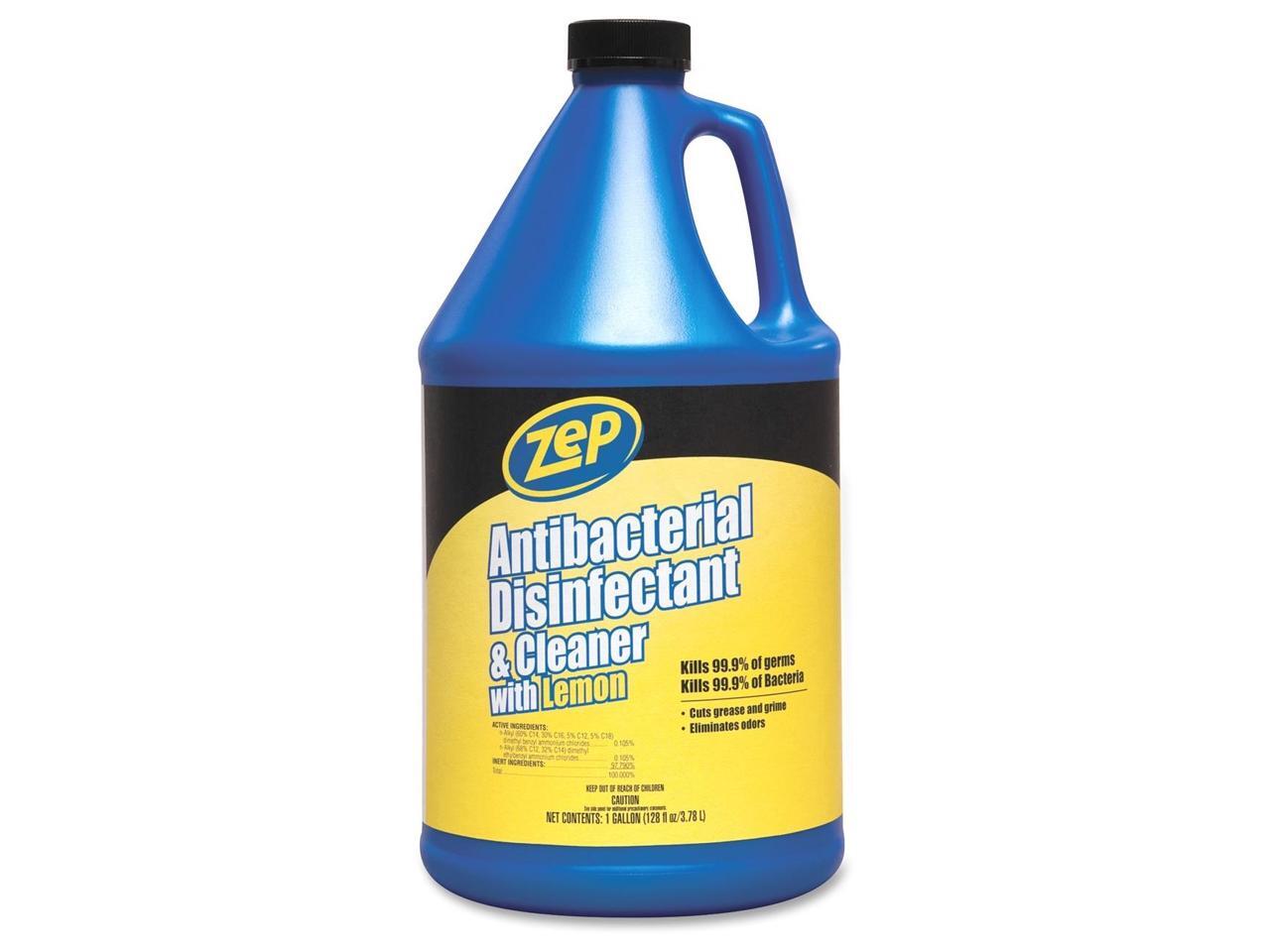 Zep Professional Antibacterial Disinfectant Cleaner with Lemon - Newegg.com