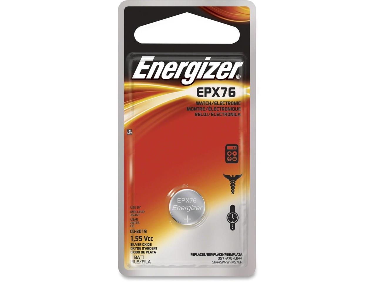 ENERGIZER EPX76BPZ Button Cell Battery,EPX76,1.5V - Newegg.com