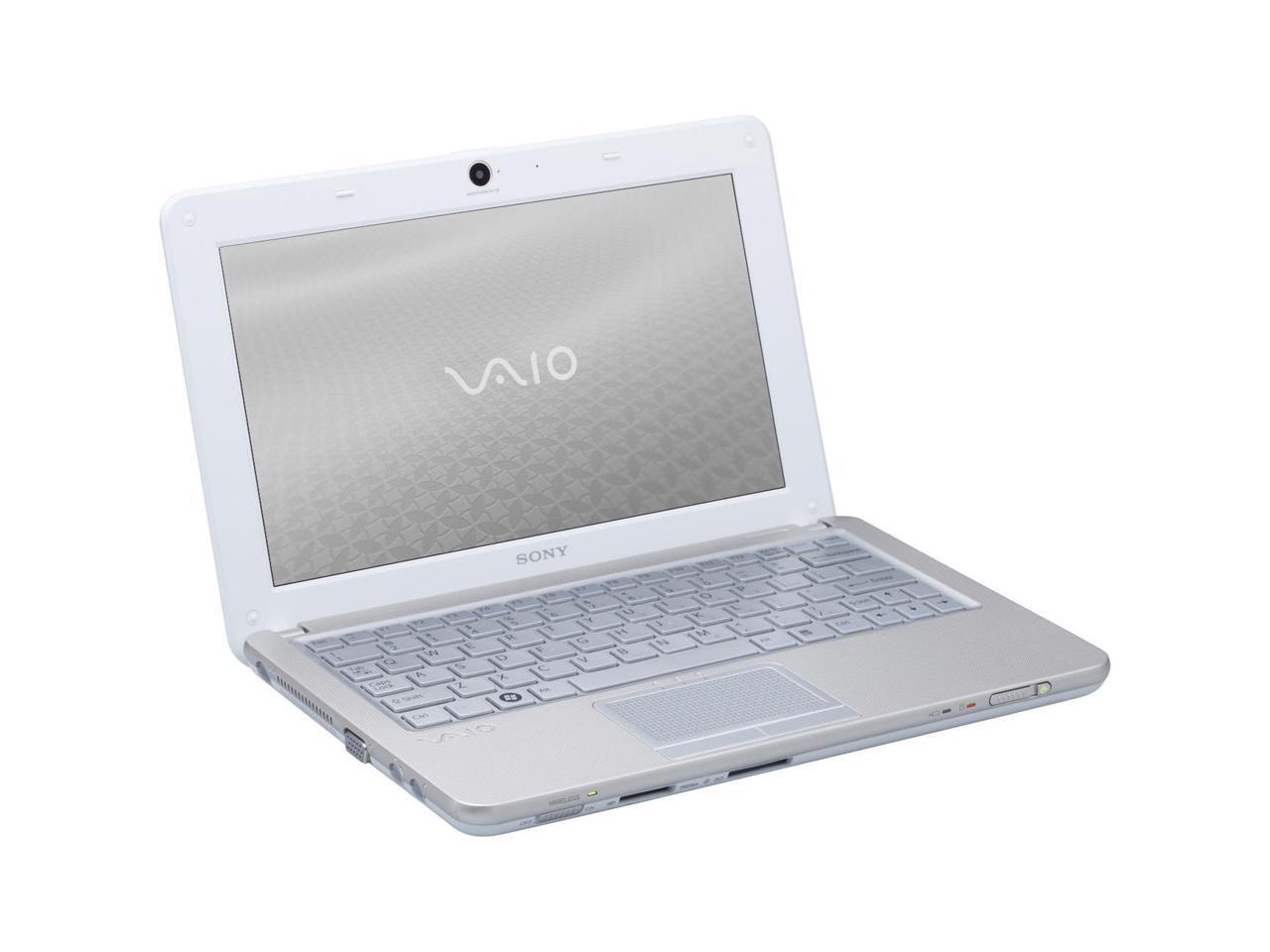 SONY VAIO W Series VPCW111XX/W White 10.1" Netbook - Newegg.com