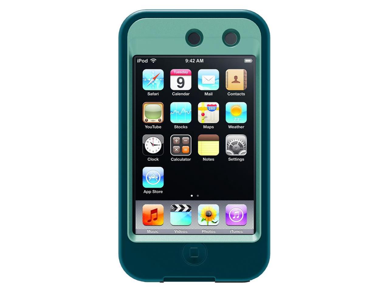 Otterbox Defender Cover Case for Apple Ipod Touch 4 4th Gen Light/Dark ...