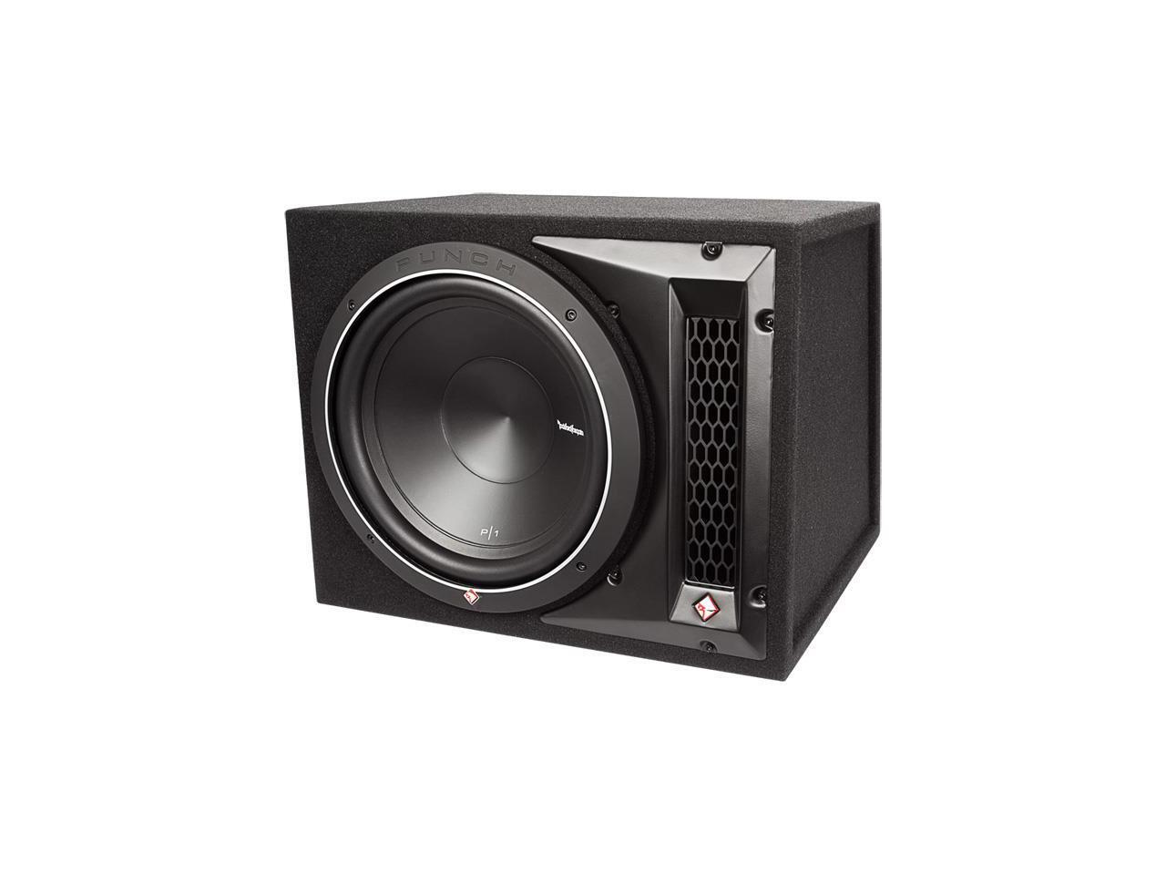 Rockford Fosgate P1-1X12 12" Single Loaded Subwoofer Enclosure 500W ...