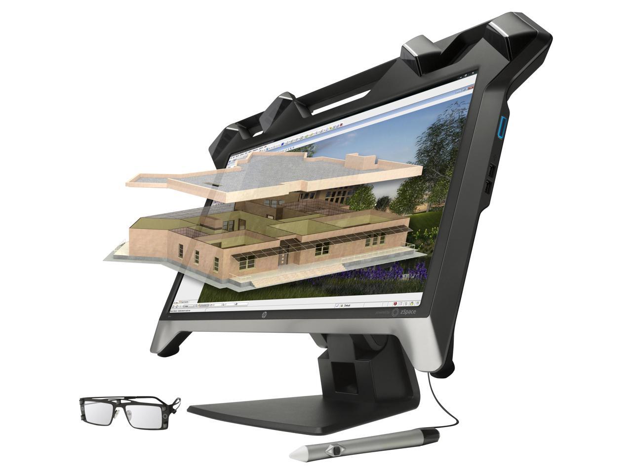 HP Zvr 3D LED Virtual Reality Display 23.6 Inch 3D Monitor - Newegg.com