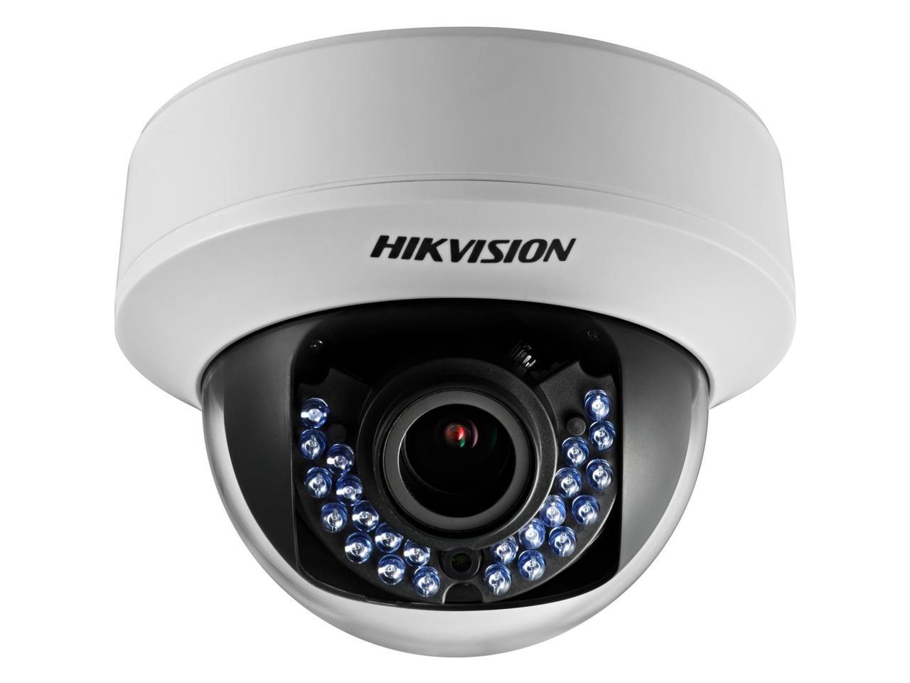 HikVision Indoor IR Dome, HD1080p, 2.8-12mm Motorized Zoom/Focus, 30m ...