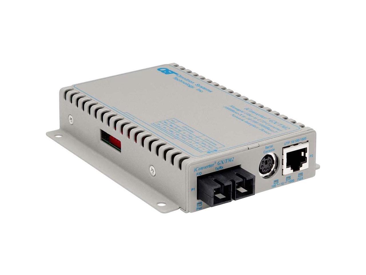 Omnitron iConverter GX/TM2 Media Converter - Newegg.com