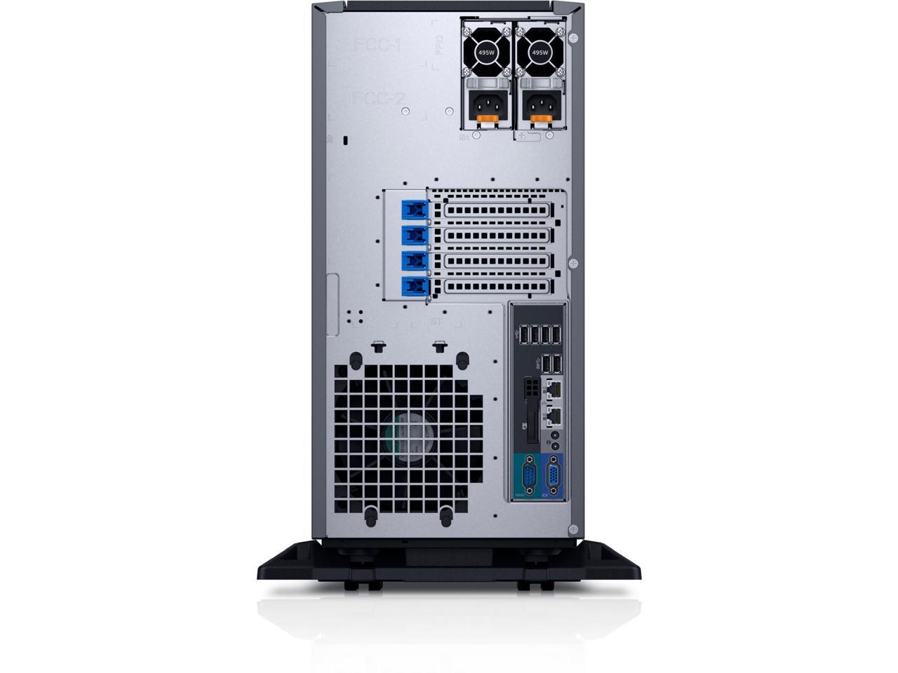 Dell PowerEdge T330 5U Tower Server - 1 x Intel Xeon E3-1240 v5 Quad-core (4 Core) 3.50 GHz ...