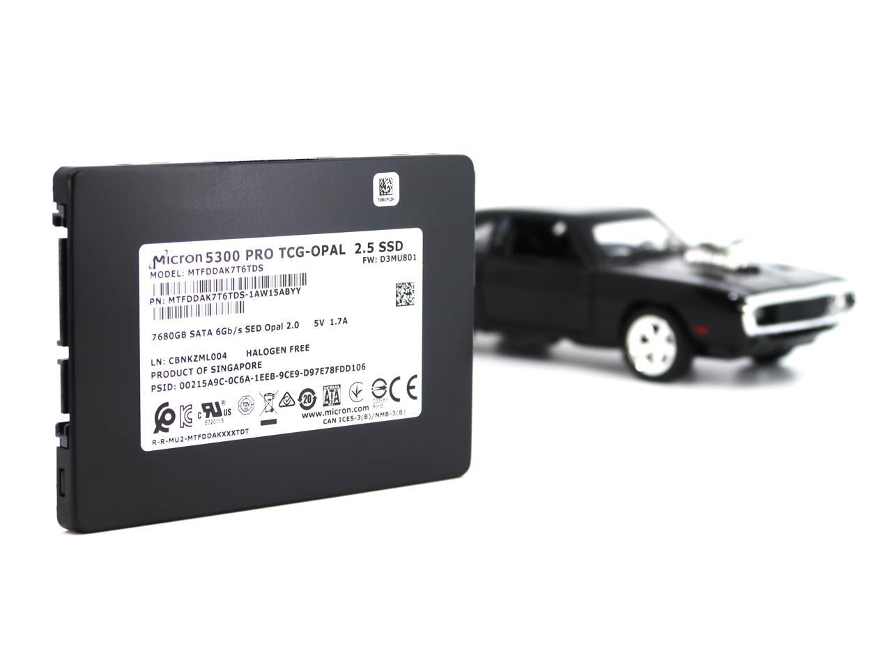 Micron 5300 Pro 7.68TB SATA 6Gb/s 2.5" Enterprise SSD (MTFDDAK7T6TDS ...