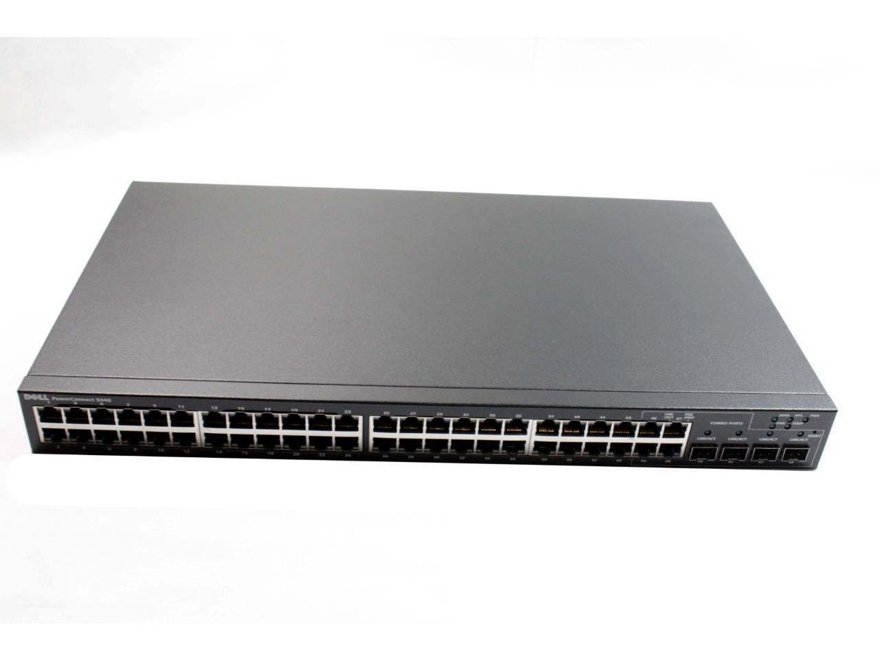 New Dell H969F PowerConnect 5448 48-Port Gigabit Ethernet Network ...