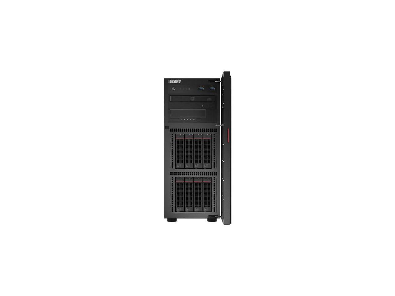 Lenovo ThinkServer TS460 70TT0025UX 4U Tower Server - 1 x Intel Xeon E3 ...