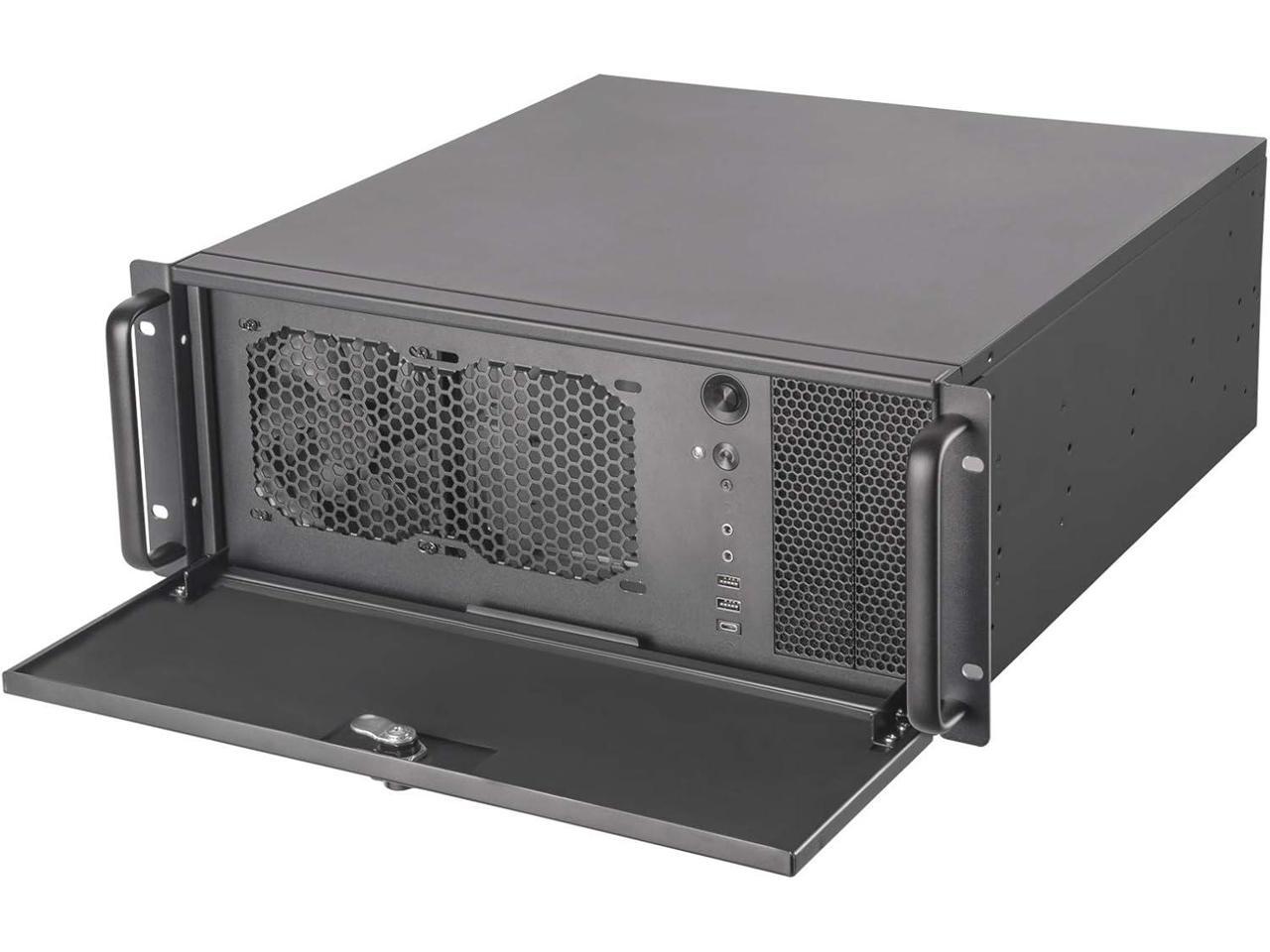 Silverstone RM42 502 4U Rackmount Server Chassis With Liquid Cooling Silverstone RM42 502 4U Rackmount Server Chassis With Liquid Cooling