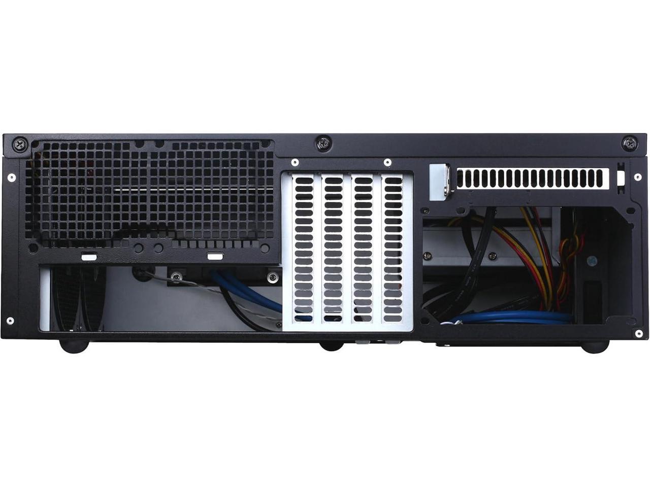 SilverStone Technology HTPC Case with Aluminum Front Panel Micro-ATX ...