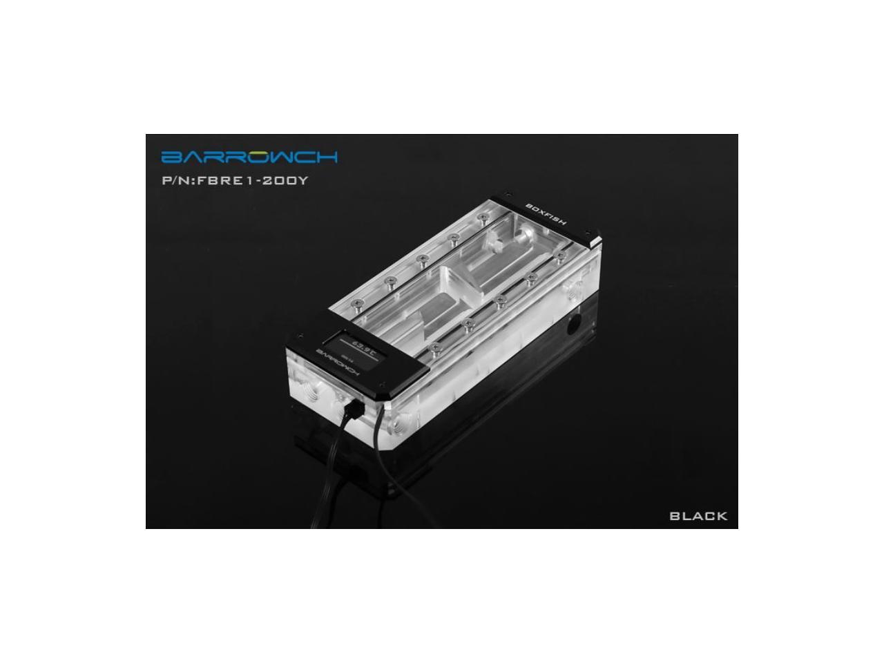 Barrowch 200mm Boxfish Series Acrylic Box Reservoir with OLED Display ...