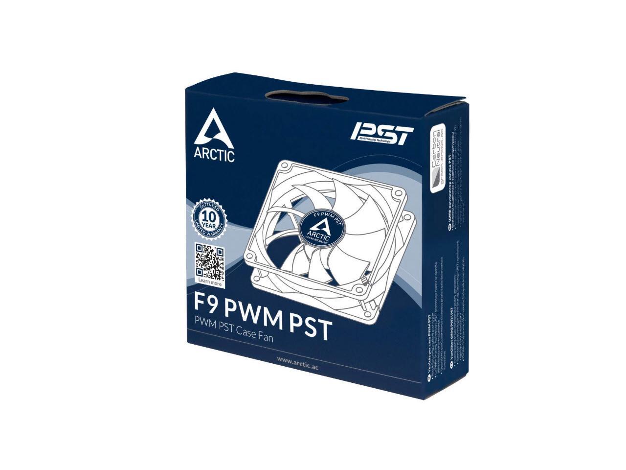 ARCTIC F9 PWM PST - 92 mm PWM PST Case Fan | Silent Cooler with ...