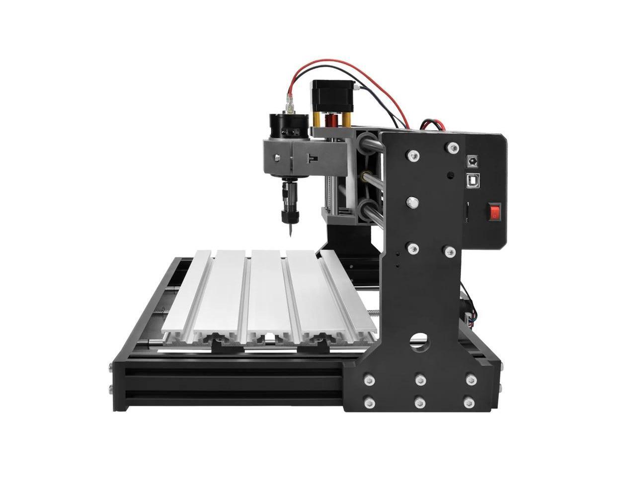 Monoprice Benchtop CNC Router Kit, 3 Axis Engraving and Milling ...