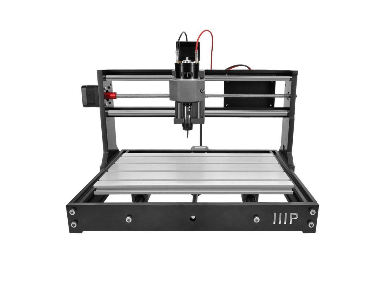 Monoprice Benchtop CNC Router Kit, 3 Axis Engraving and Milling ...
