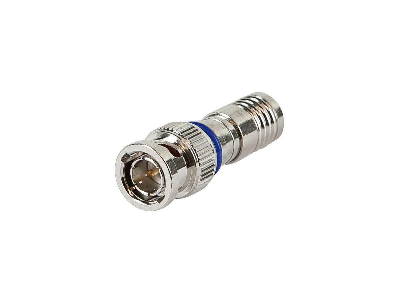 Monoprice 10pcs Male BNC Compression Connector for RG-59/RG-6 - Newegg.com