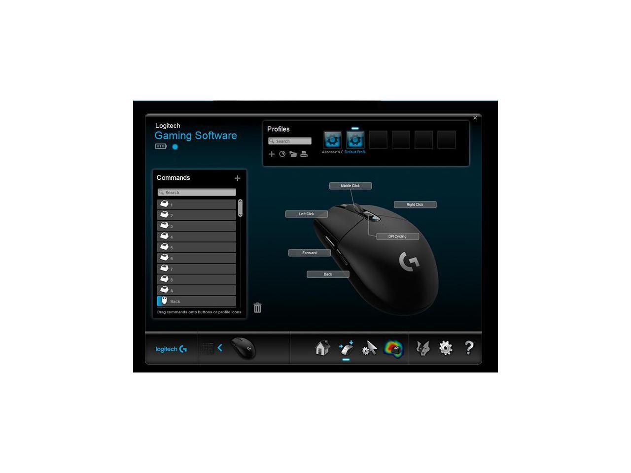 Logitech G304/G305 LIGHTSPEED Wireless Gaming Mouse, Black - Newegg.com