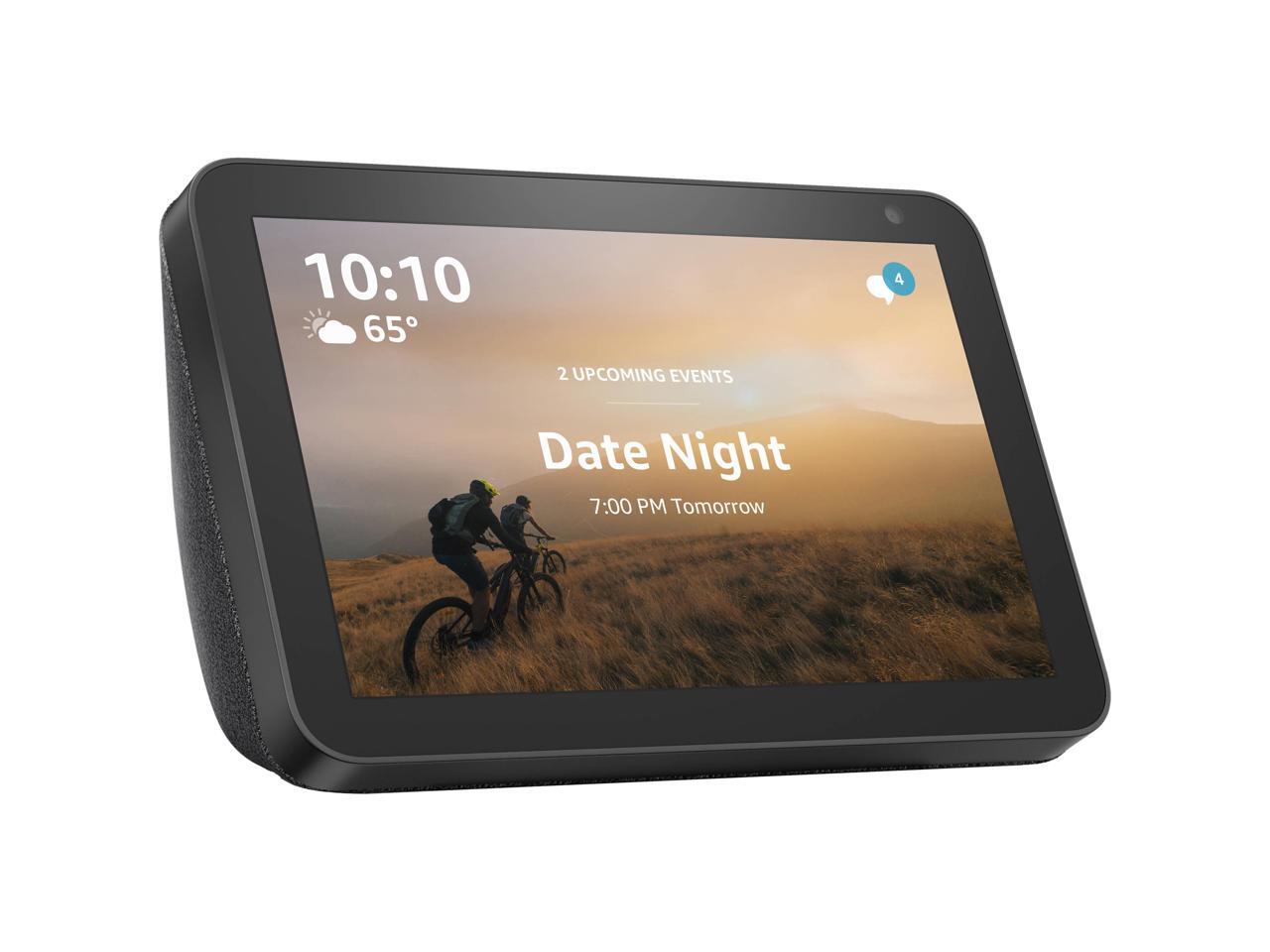 Amazon Echo Show 8 Smart Speaker with Alexa 8" HD Smart Display - Black ...