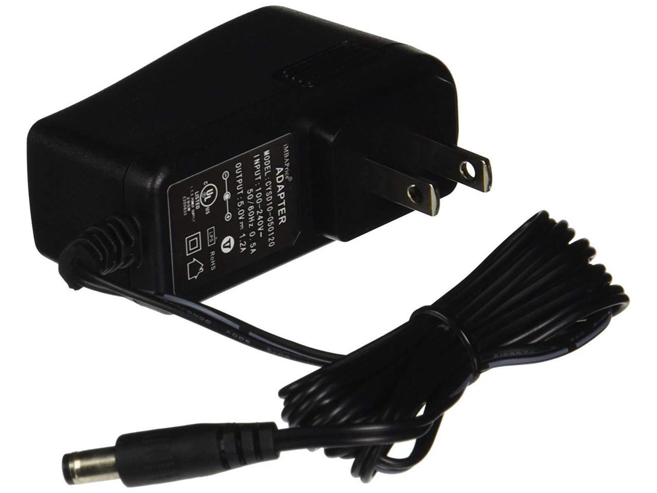 iMBAPrice 5V DC Wall Power Adapter UL Listed Power Supply (5-Feet, 5V 1 ...
