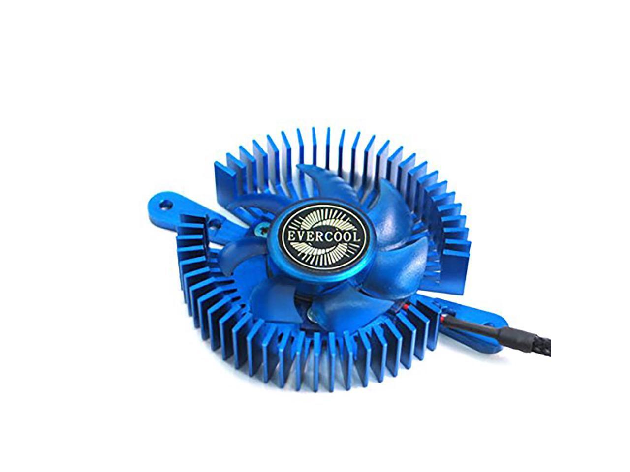 EVERCOOL Mini Universal LED VGA Cooler Blue SKU: VC-RI-BL - Newegg.com