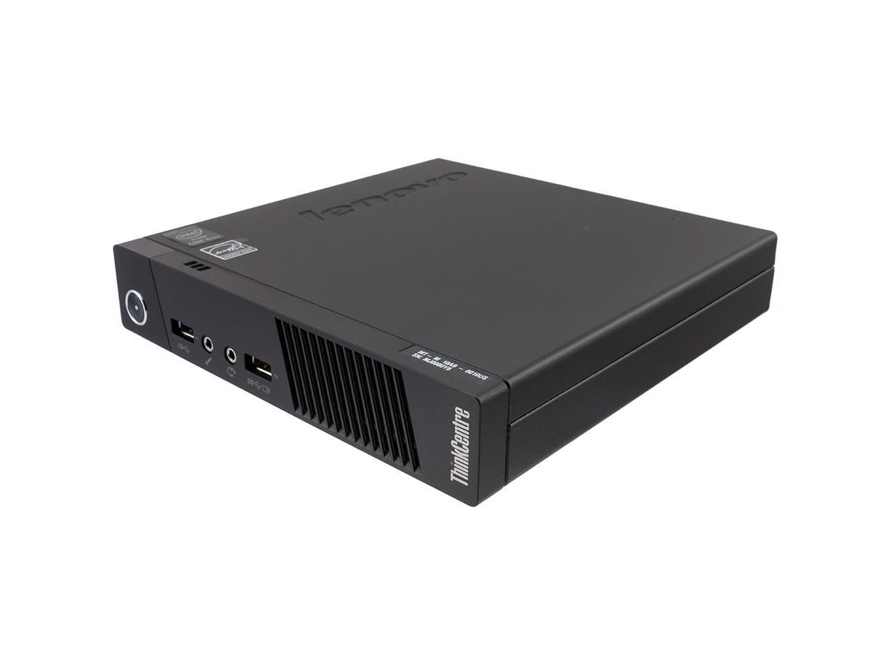 Refurbished: Lenovo ThinkCentre M93p Tiny Desktop Computer i5-4570T 8GB ...