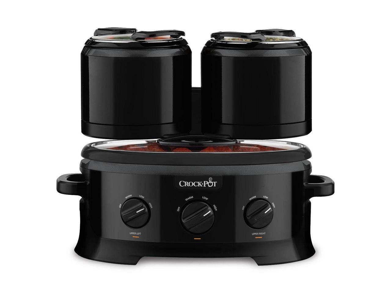 Crock-Pot Swing and Serve™ Slow Cooker SCCPTOWER-B - Newegg.com