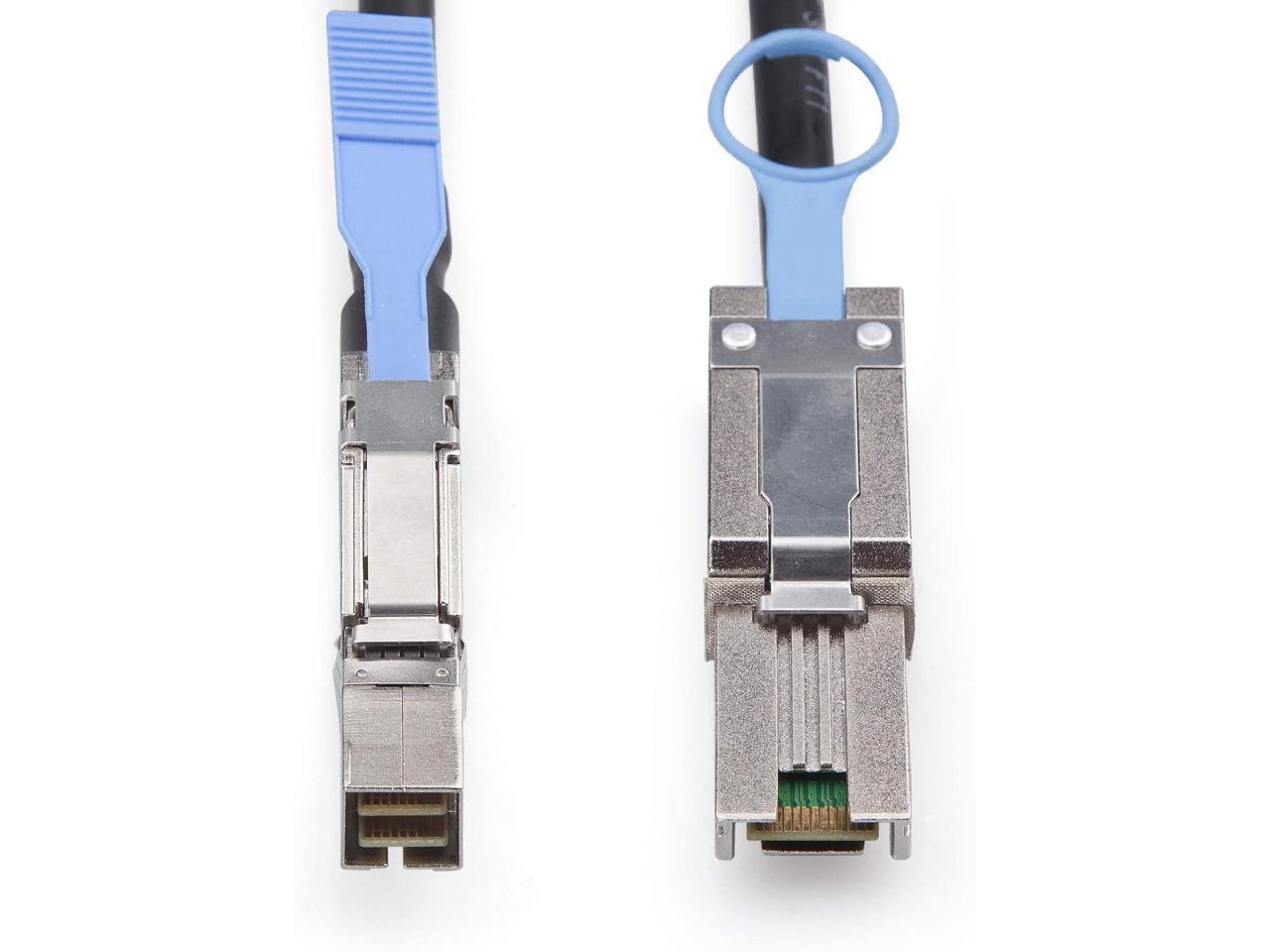 10Gtek 6Gbps External Mini SAS HD SFF-8644 to SFF-8088 Hybrid Cable ...