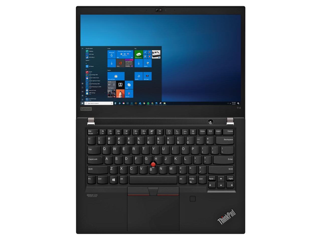 Lenovo ThinkPad T14 Notebook, 14" IPS FHD Display, Intel Core i7-10510U ...