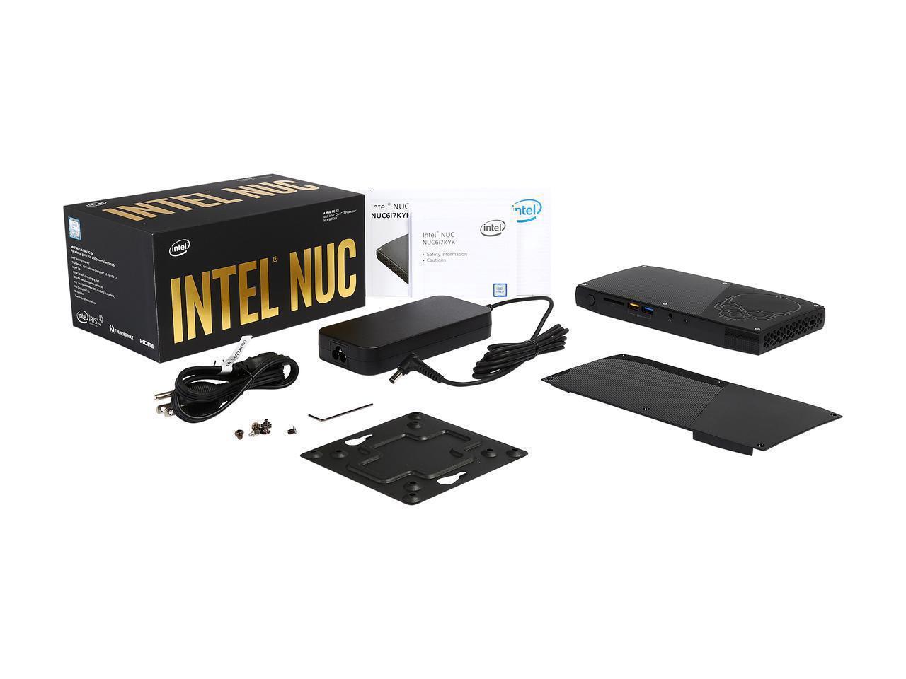 Intel NUC NUC6i7KYK Mini PC/HTPC, Intel Quad-Core i7-6770HQ Upto 3.5GHz ...