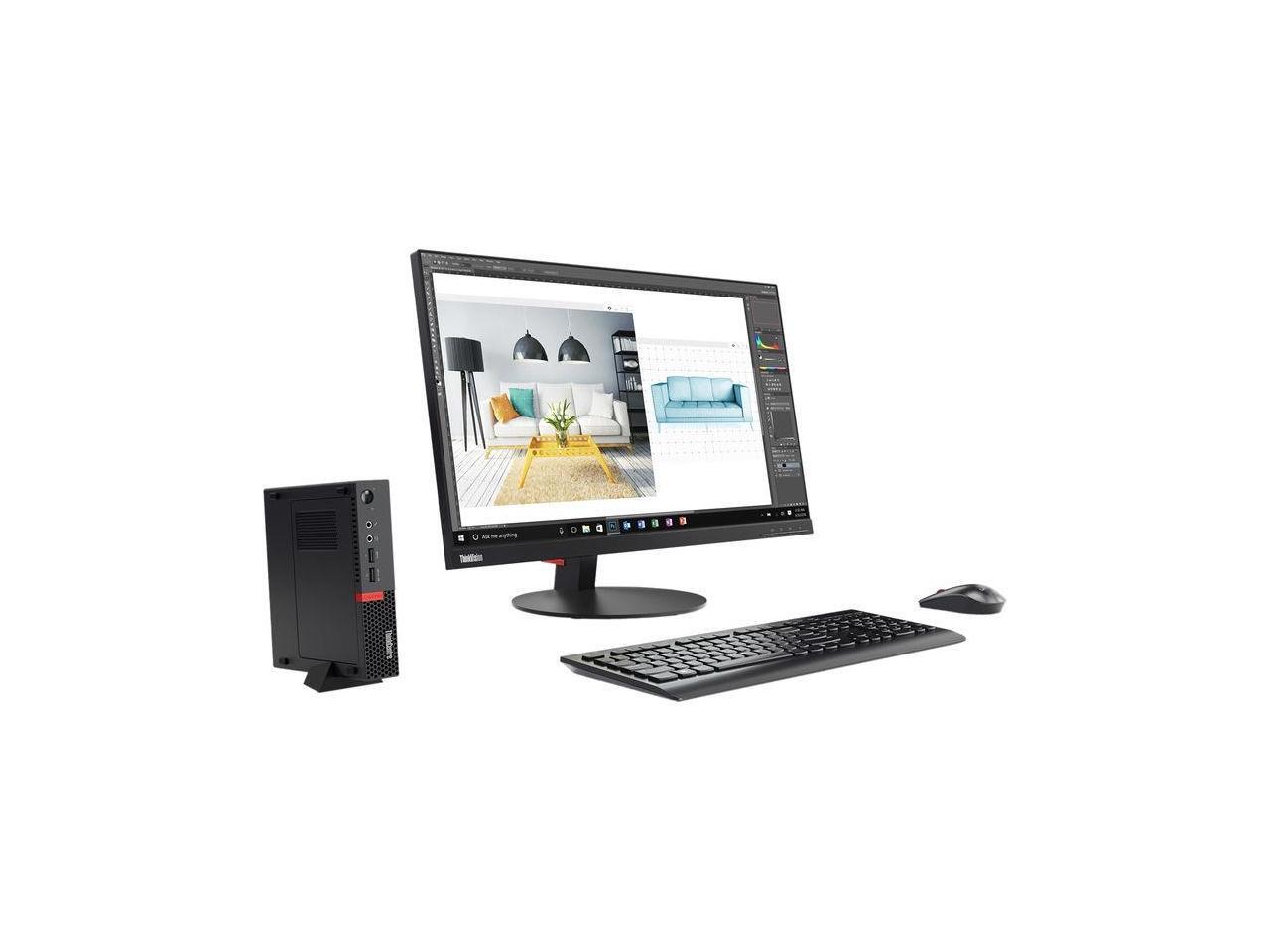 Refurbished: Lenovo ThinkCentre M900 Tiny Desktop, Intel Quad-Core i7 ...