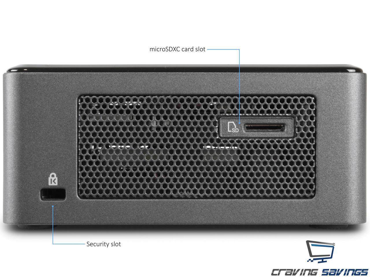 Intel NUC8i7BEH Mini PC/HTPC, Intel Core i7-8559U Up to 4.5GHz, 8GB ...
